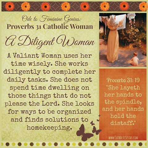 Diligent Woman » Catholic Sistas