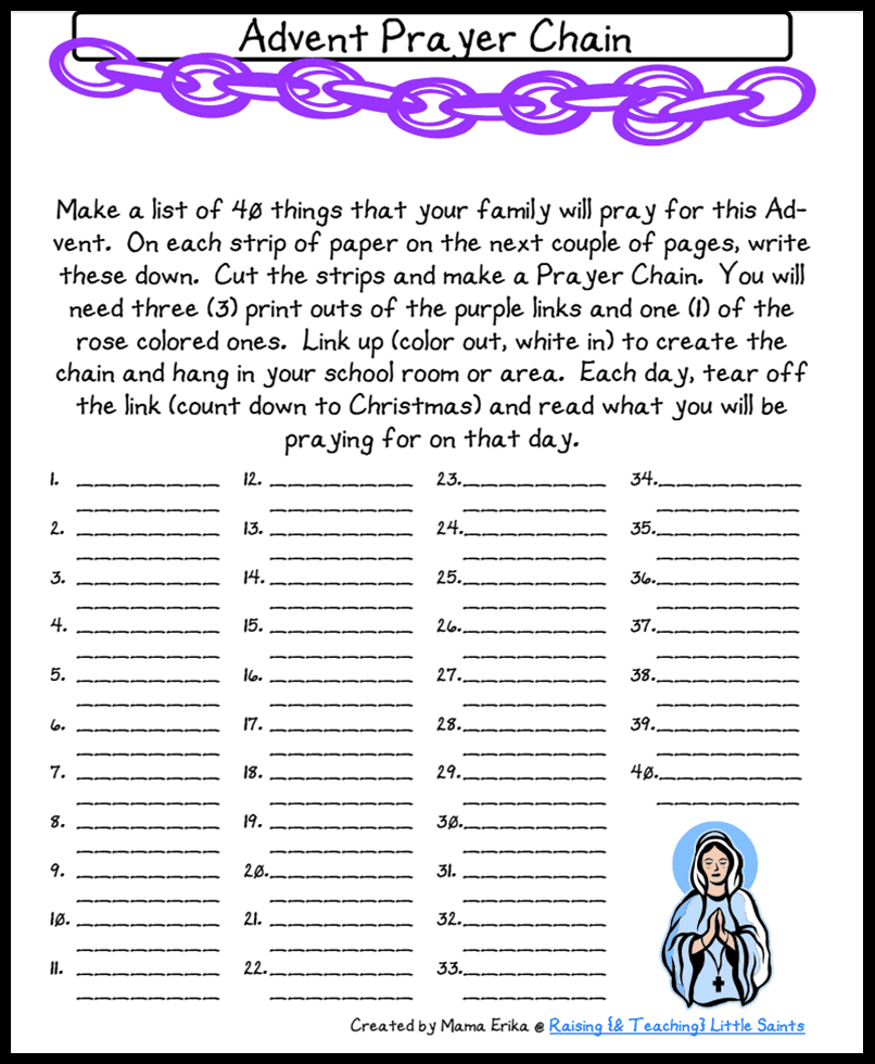 Ten Liturgical Activities for Advent » Catholic Sistas