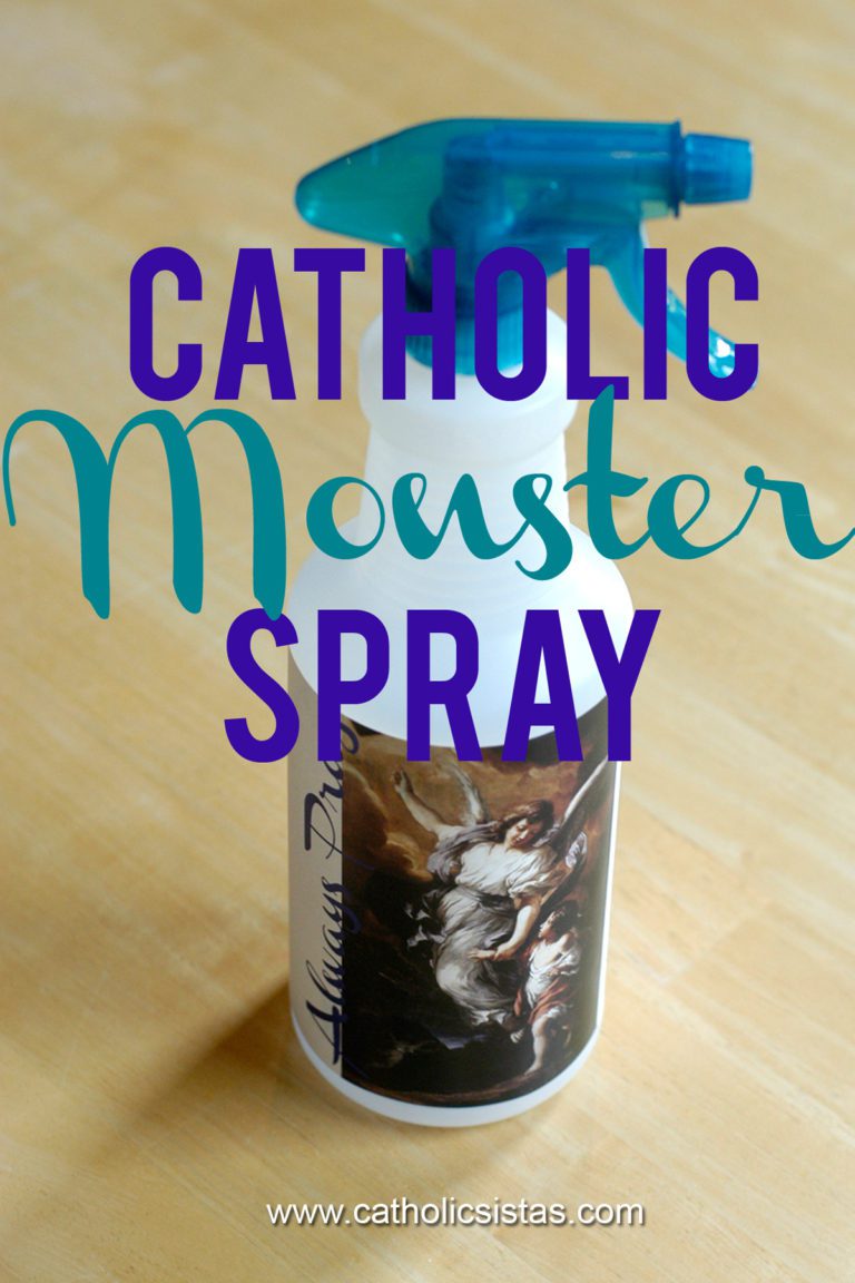 Catholic Monster Spray » Catholic Sistas