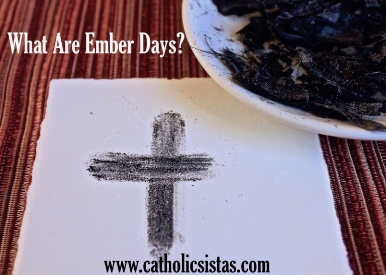 What Are Ember Days? » Catholic Sistas