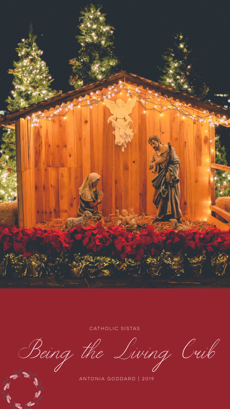 Being the Living Crib - Catholic Sistas